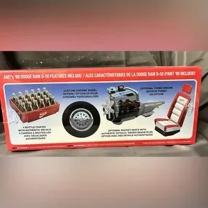 Amt | Games | Model Kit 98 Dodge Ram D50 Pickup Truck Cocacola 4 Bottle ...